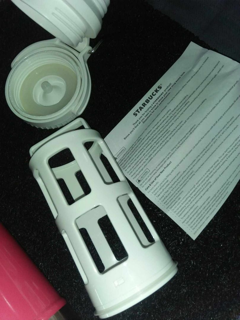 Starbucks x Stanley 16oz Stainless Steel Tumbler Dingo Berry, Furniture ...