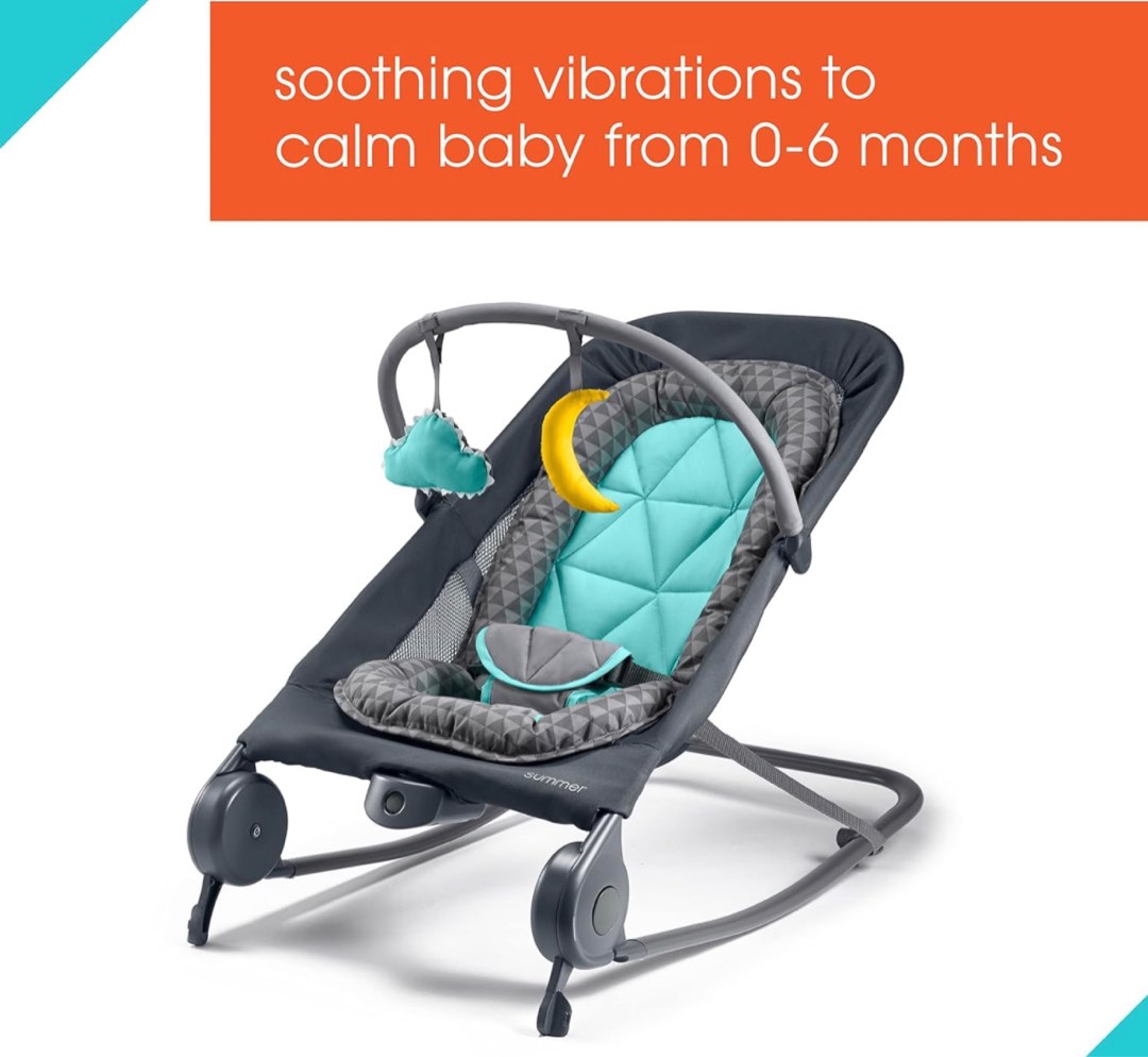 Summer 2-in-1 Bouncer & Rocker Duo, Babies & Kids, Baby Nursery & Kids ...