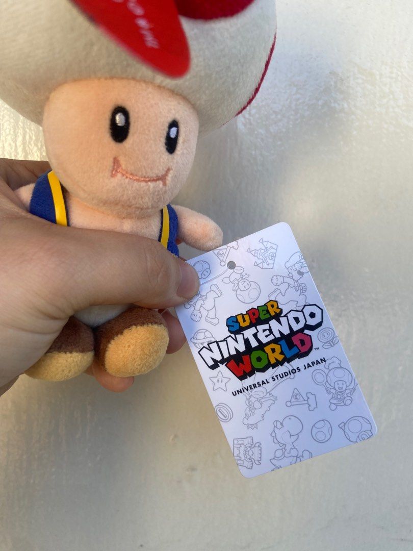 Super Mario Nintendo World Toad character plushie from USJ original ...