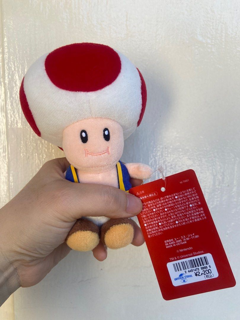 Super Mario Nintendo World Toad character plushie from USJ original ...