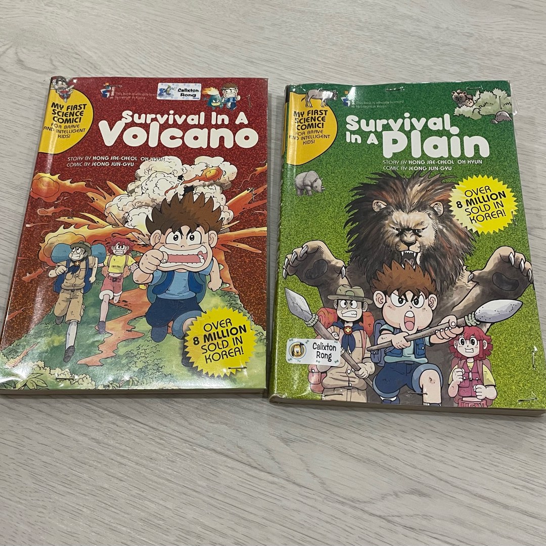 science comics volcano