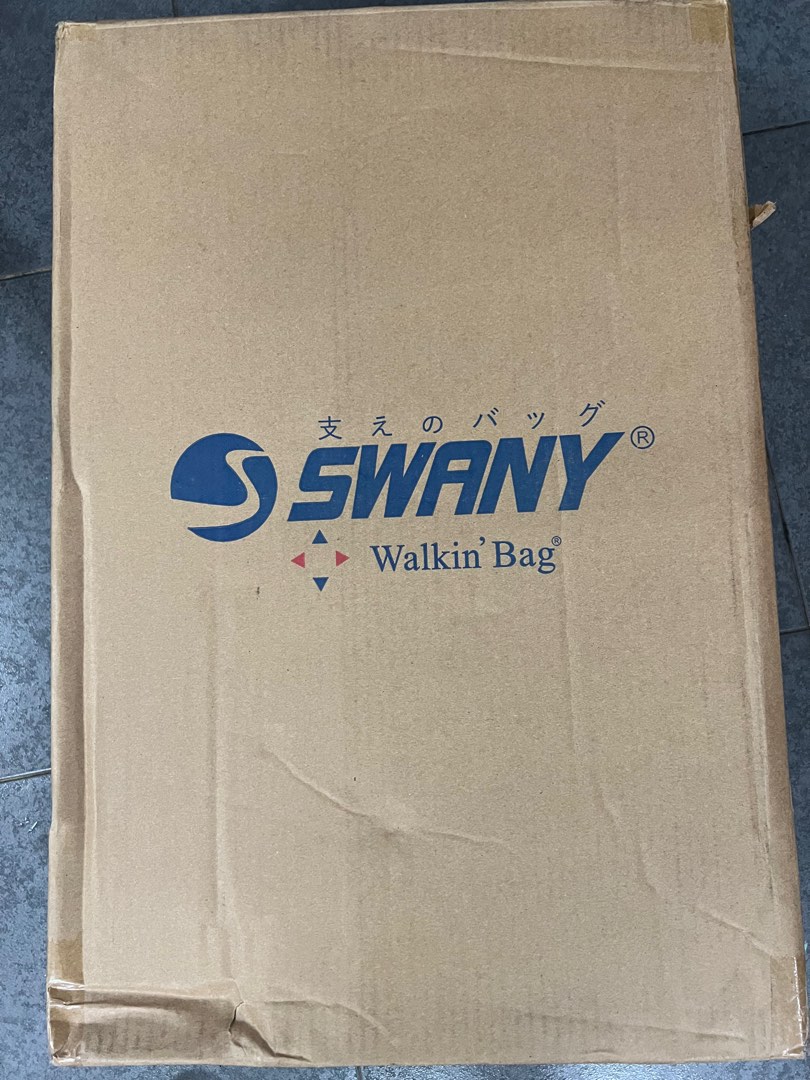 Swany Japan trolley bag with chair built in, Hobbies & Toys, Travel ...