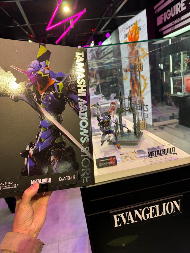 Tamashii Nations store exclusive - Metal Build Eva 01 / Strike ...