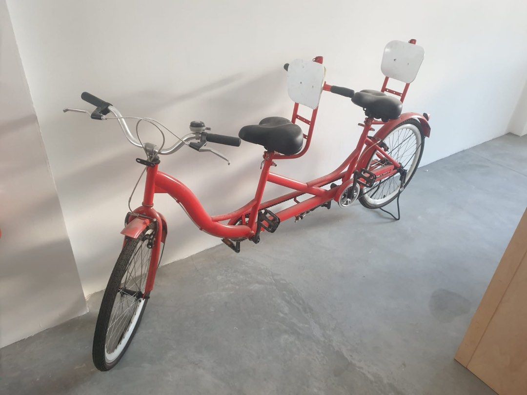 Tandem Bicycle (2 seater bicycle), Sports Equipment, Bicycles & Parts ...