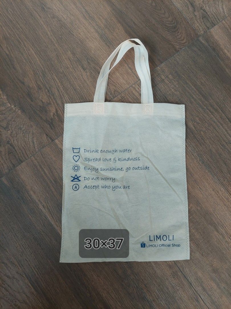 TAS BELANJA SHOPPING BAG SPUNBOND JCO SUSHI TEI ALIFE LIMOLI, Serba ...