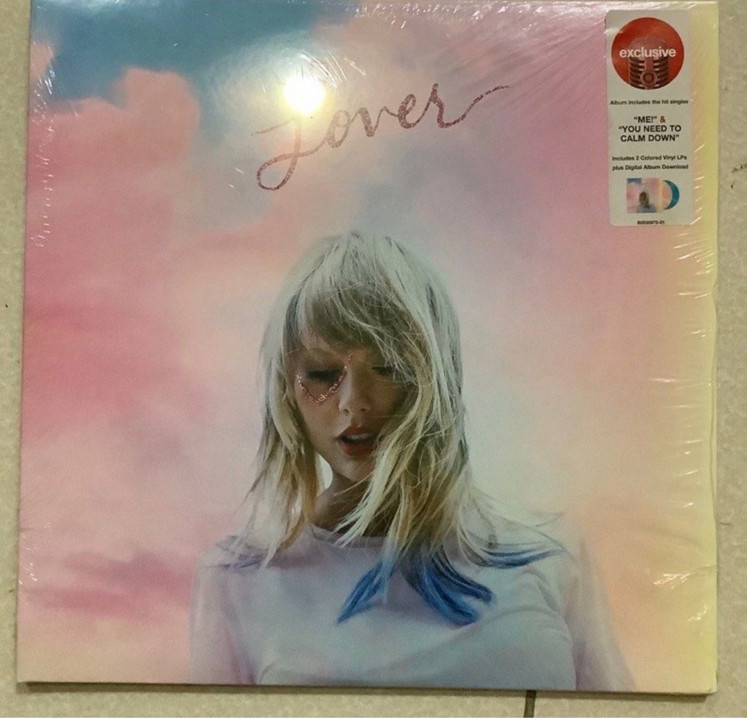 Taylor Swift Lover Target Vinyl, Hobbies & Toys, Music & Media, Vinyls ...