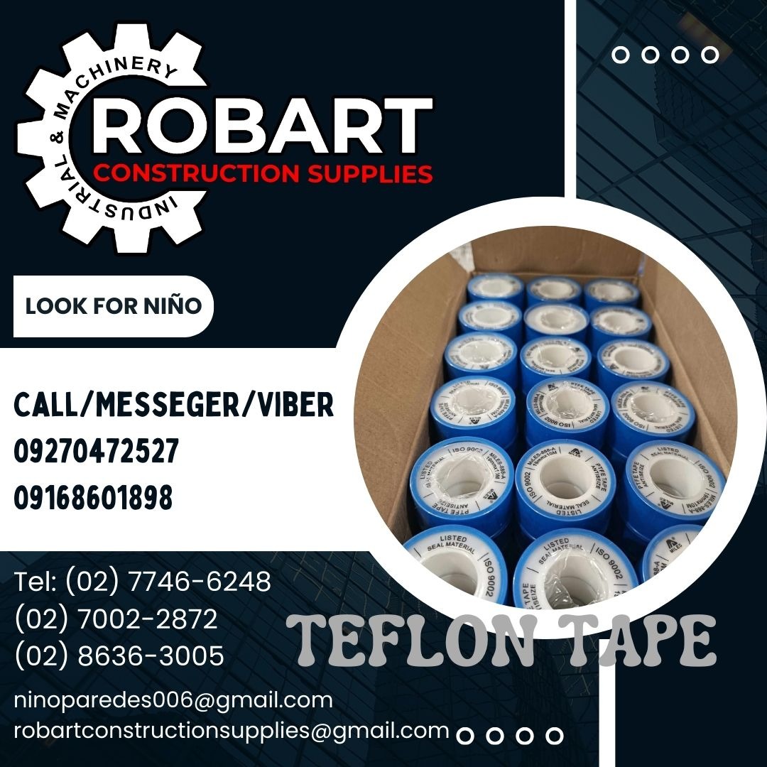 TEFLON TAPE, Commercial & Industrial, Construction Tools & Equipment on ...