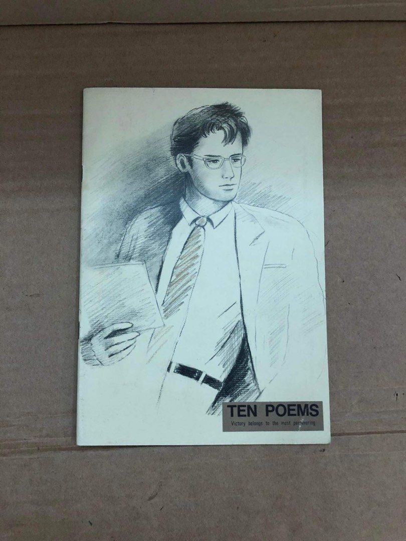 Ten Poems Writing Pad Note Book Stationery, Hobbies & Toys, Stationery ...