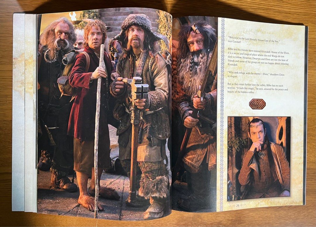 The Hobbit An Unexpected Journey - The Movie Storybook, Hobbies & Toys ...