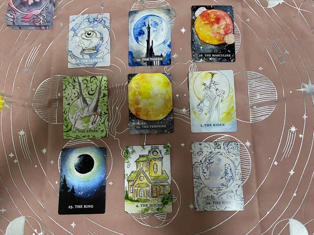 The paper oracle deck (lenormand cards and guidebooklet), Hobbies ...