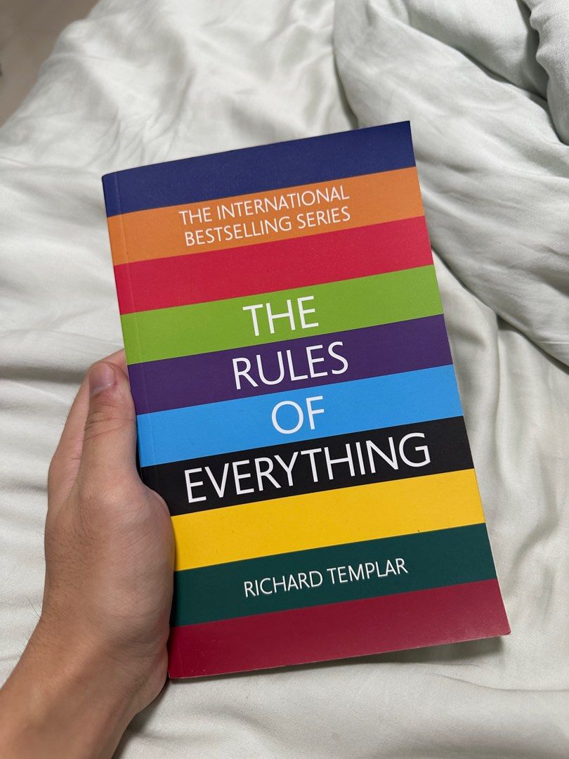The Rules Of Everything, Hobbies & Toys, Books & Magazines, Fiction ...
