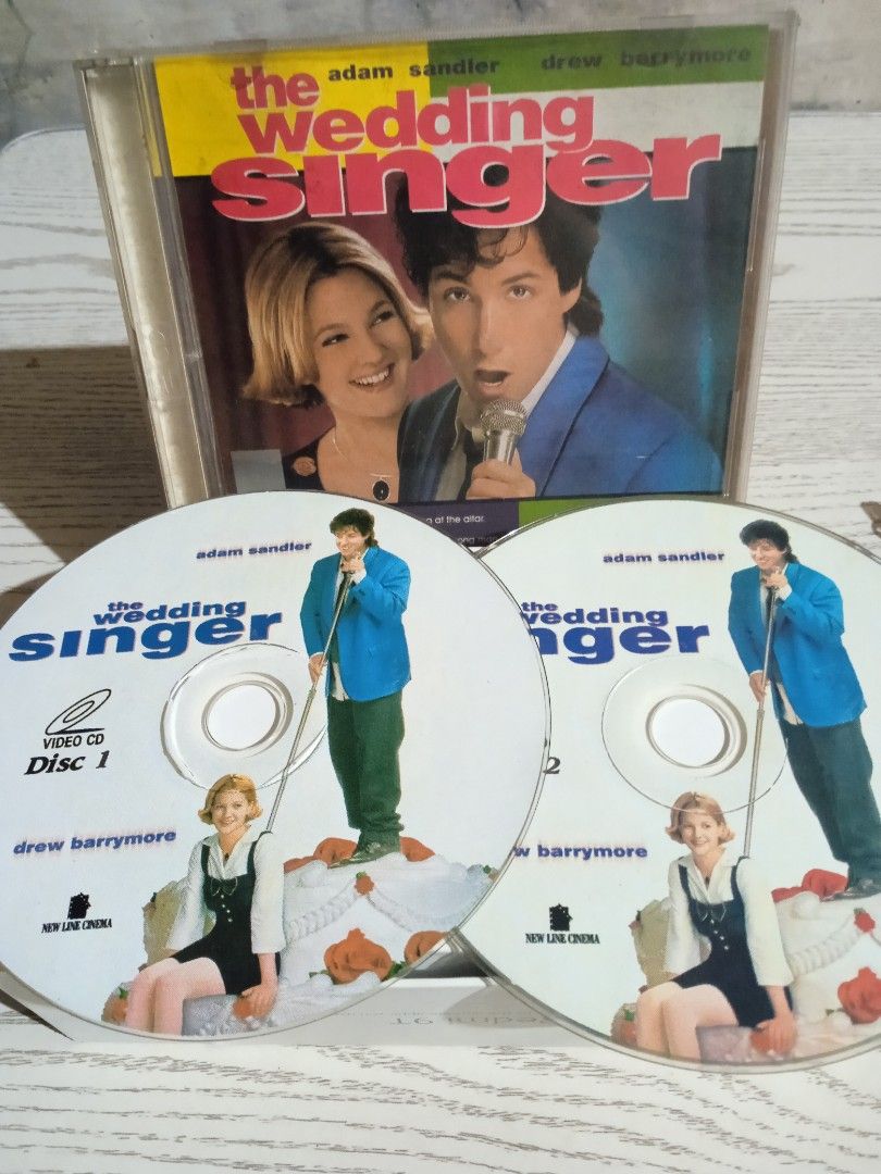 THE WEDDING SINGER, Hobbies & Toys, Music & Media, CDs & DVDs on Carousell