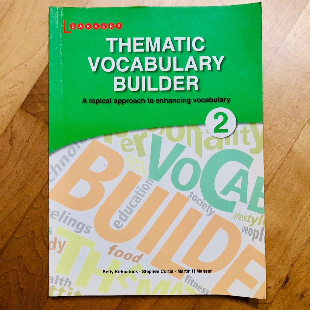 Thematic Vocabulary Builder 2, Hobbies & Toys, Books & Magazines ...
