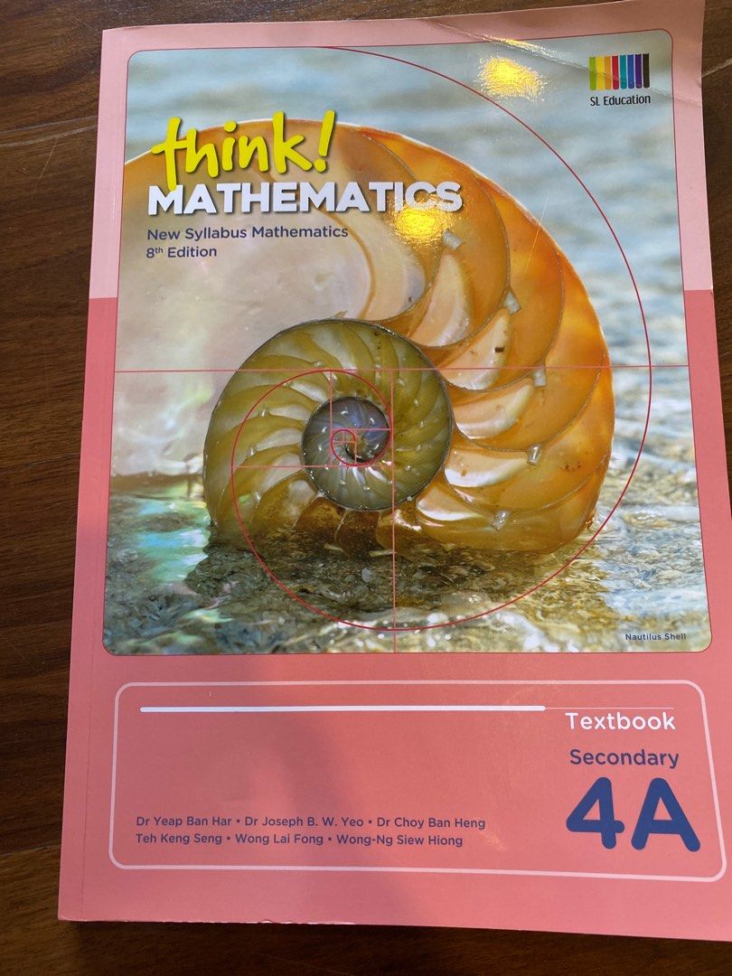 think! mathematics textbook 4A and 4B, Hobbies & Toys, Books ...