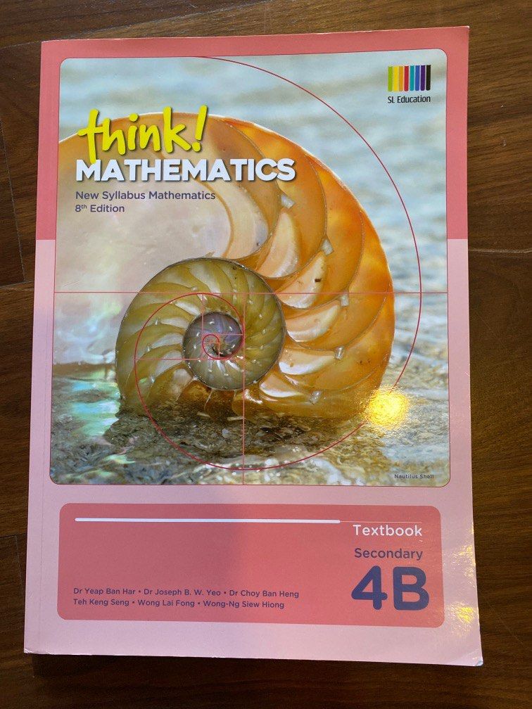 think! mathematics textbook 4A and 4B, Hobbies & Toys, Books ...