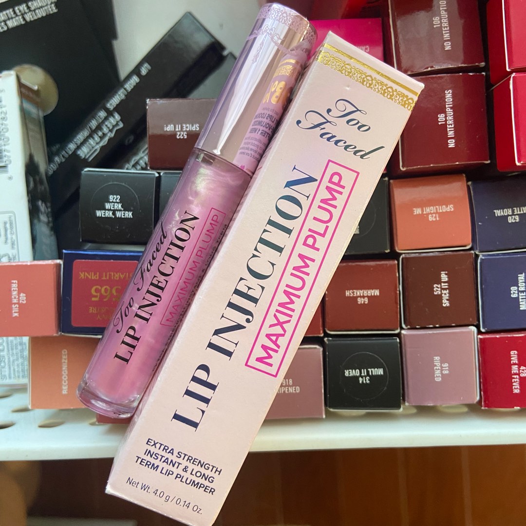 Too Faced Lip Injection Maximum Plump, Beauty & Personal Care, Face ...