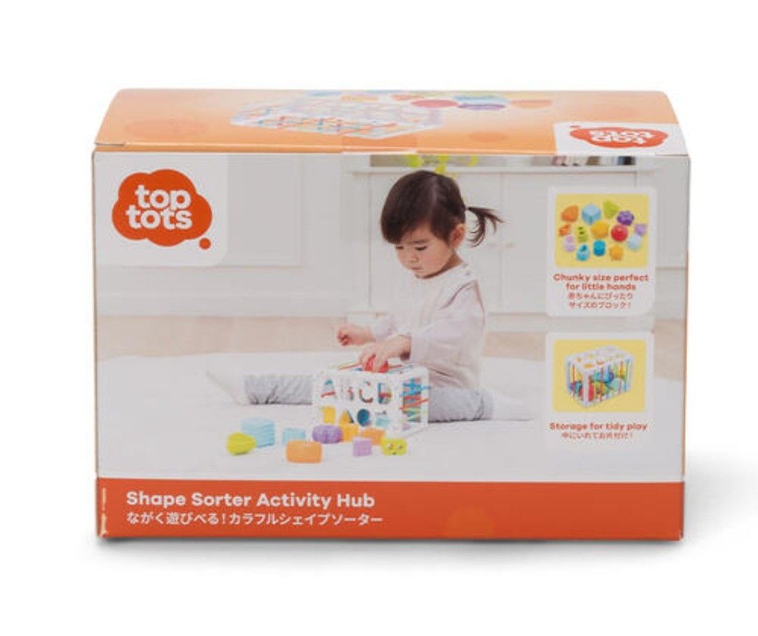 Top Tots Shape Sorter, Babies & Kids, Infant Playtime on Carousell