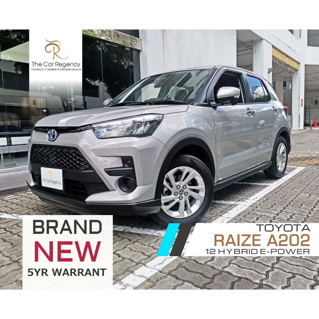 TOYOTA RAIZE HYBRID 1.2G E POWER A202A, Cars, Used Cars on Carousell