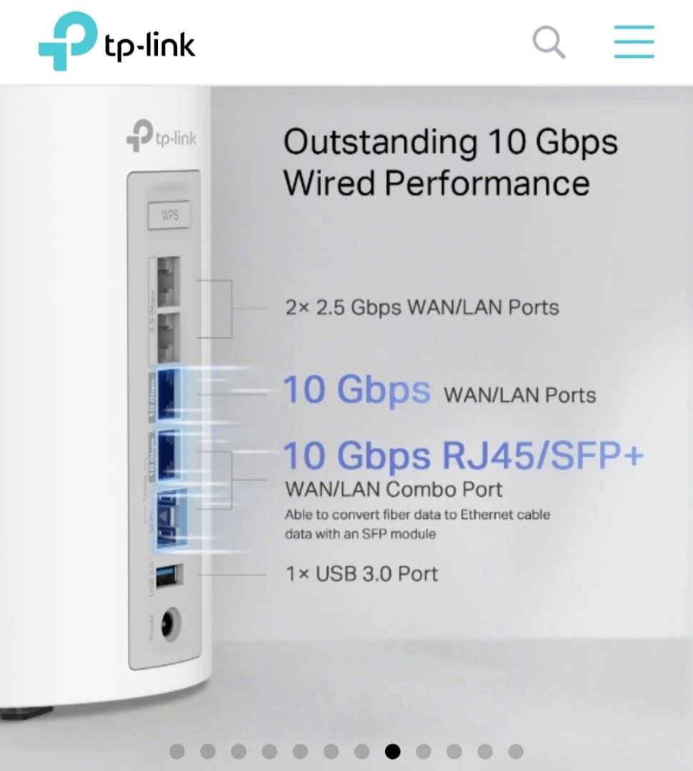 Tp link Deco BE85 Mesh Wifi 7 System, Computers & Tech, Parts ...
