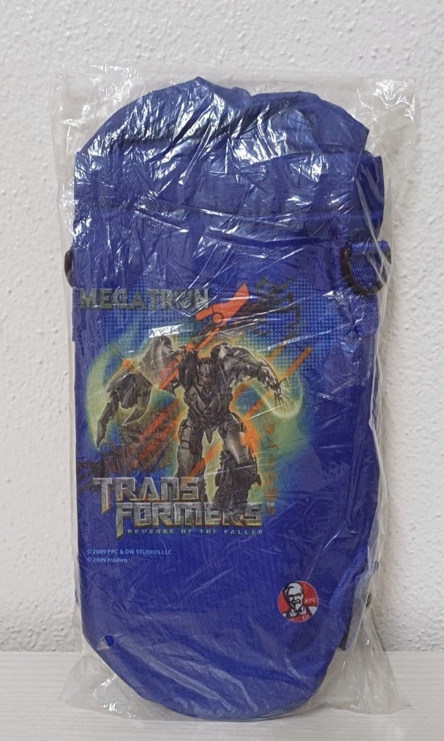 Transformers ROTF Megatron Water Tumbler Sling Bag / Water Container ...