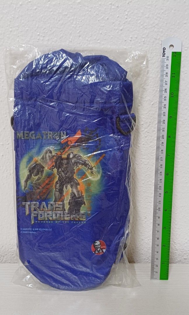 Transformers ROTF Megatron Water Tumbler Sling Bag / Water Container ...