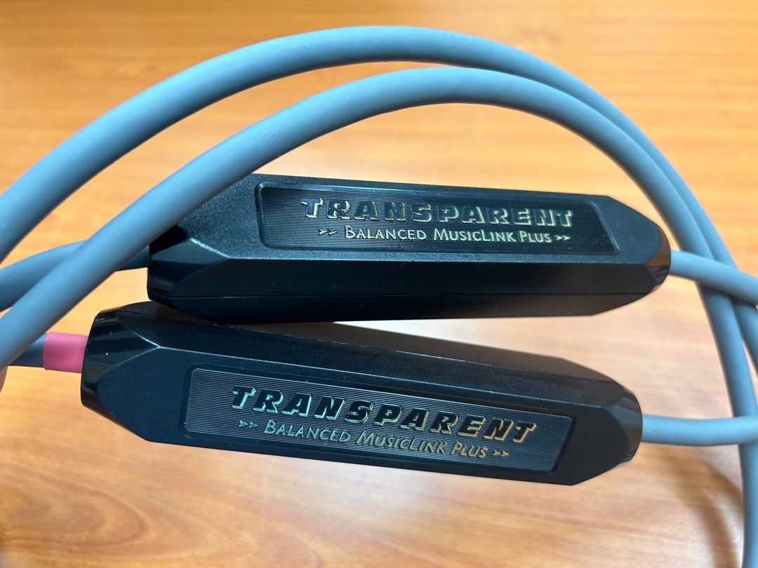 Transparent Audio Balanced MusicLink Plus Interconnects, Audio, Soundbars, Speakers & Amplifiers ...
