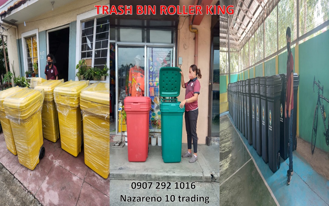Trash bin 645 Roller king, Furniture & Home Living, Cleaning & Homecare ...