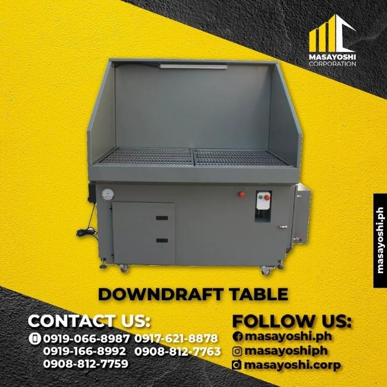 TTMC MDT6137 Metal Working Downdraft Table | TTMC | Working Table ...