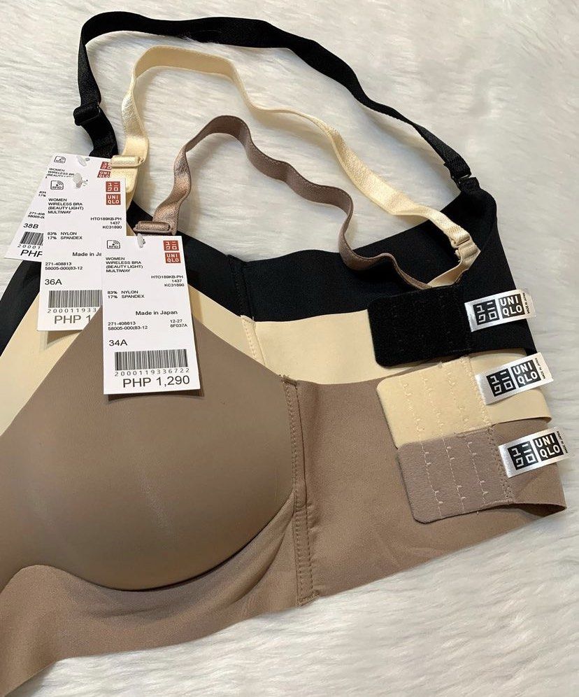 Uniqlo Bra, Women's Fashion, Undergarments & Loungewear on Carousell