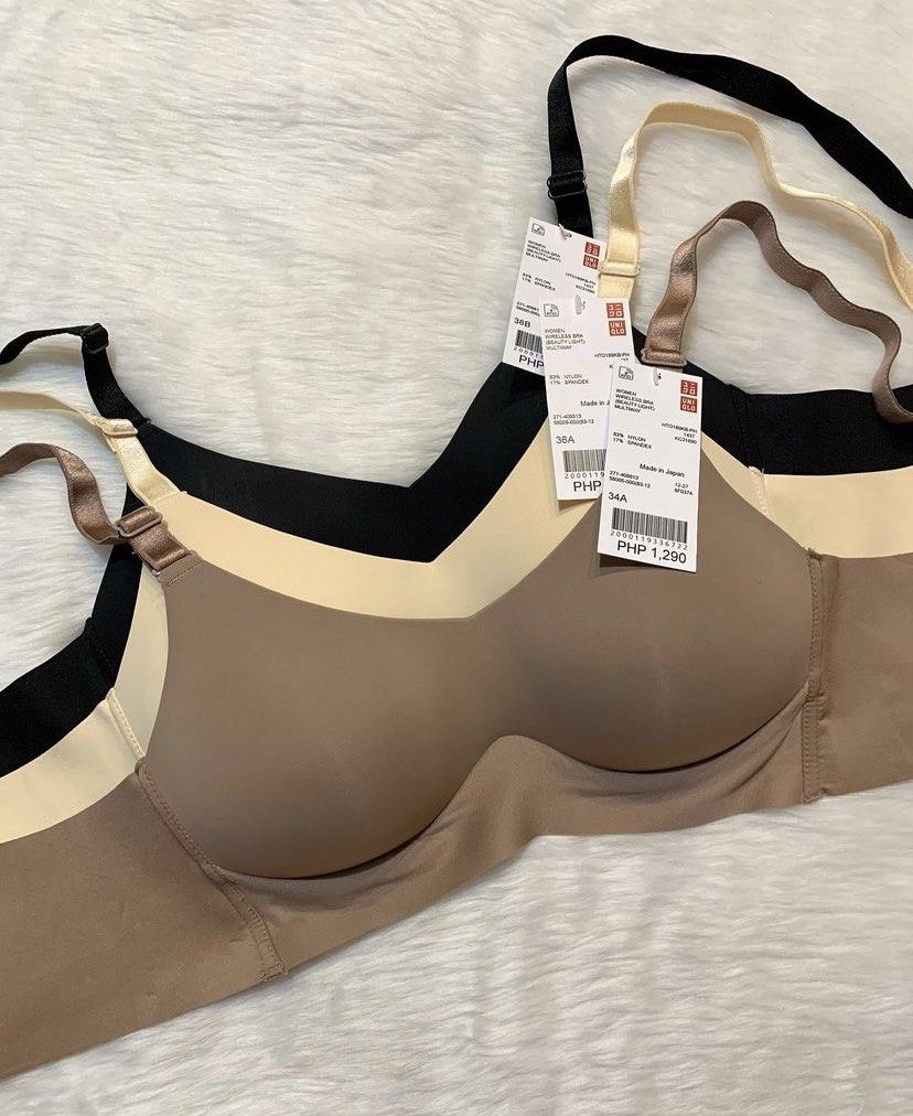 Uniqlo Bra, Women's Fashion, Undergarments & Loungewear on Carousell