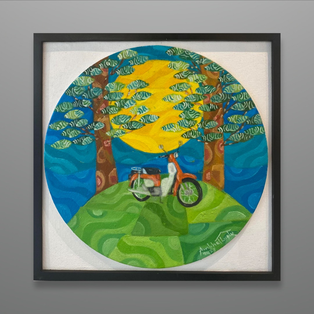 Up Hills 3 - Norberto Lugtu, Hobbies & Toys, Stationary & Craft, Art ...