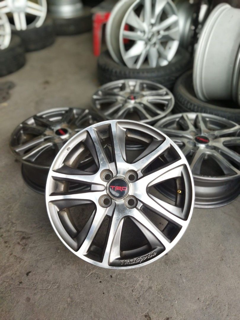Velg Mobil oem original toyota yaris 1nz bakpao trd sportivo, Aksesoris ...