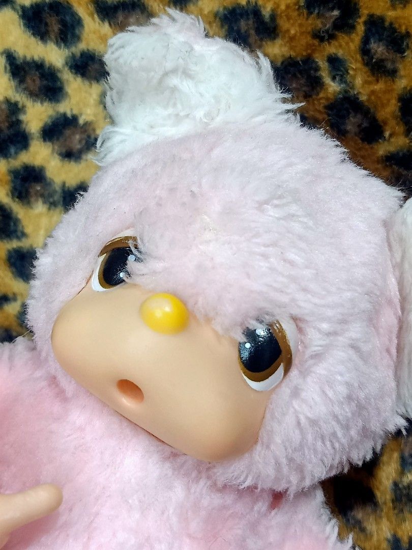 VINTAGE 1980 RUSS FELICIA CAT MONCHICHI CHIKABOO PUSH TOY, Hobbies ...