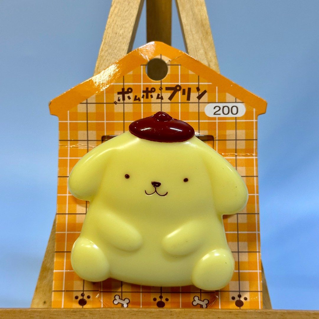 Vintage 1998 Sanrio Smiles Pompompurin Clip 6x6cm - Php 200, Hobbies ...