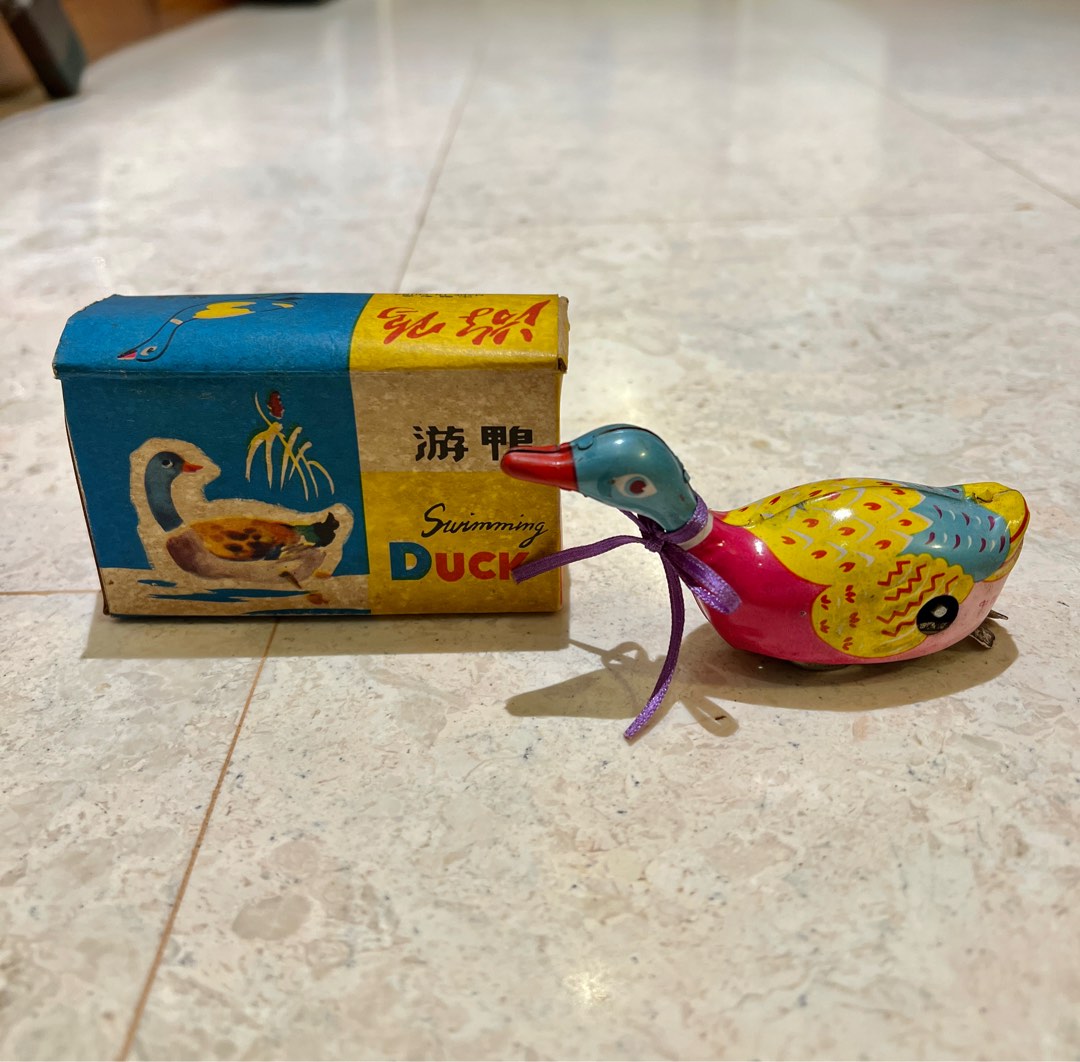 Vintage clockwork swimming duck, Hobbies & Toys, Memorabilia ...