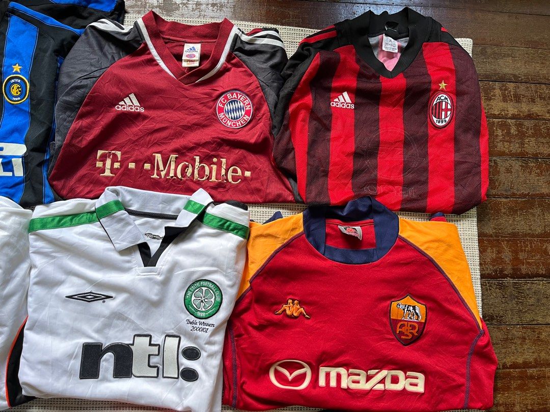Vintage Jersey combo, Men's Fashion, Tops & Sets, Tshirts & Polo Shirts ...