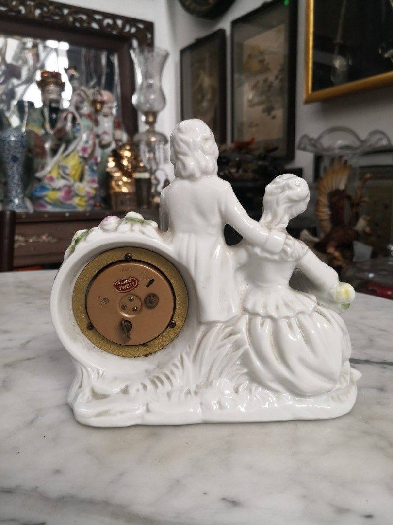 Vintage LANDEX Porcelain Royal Crafted Clock, Hobbies & Toys ...