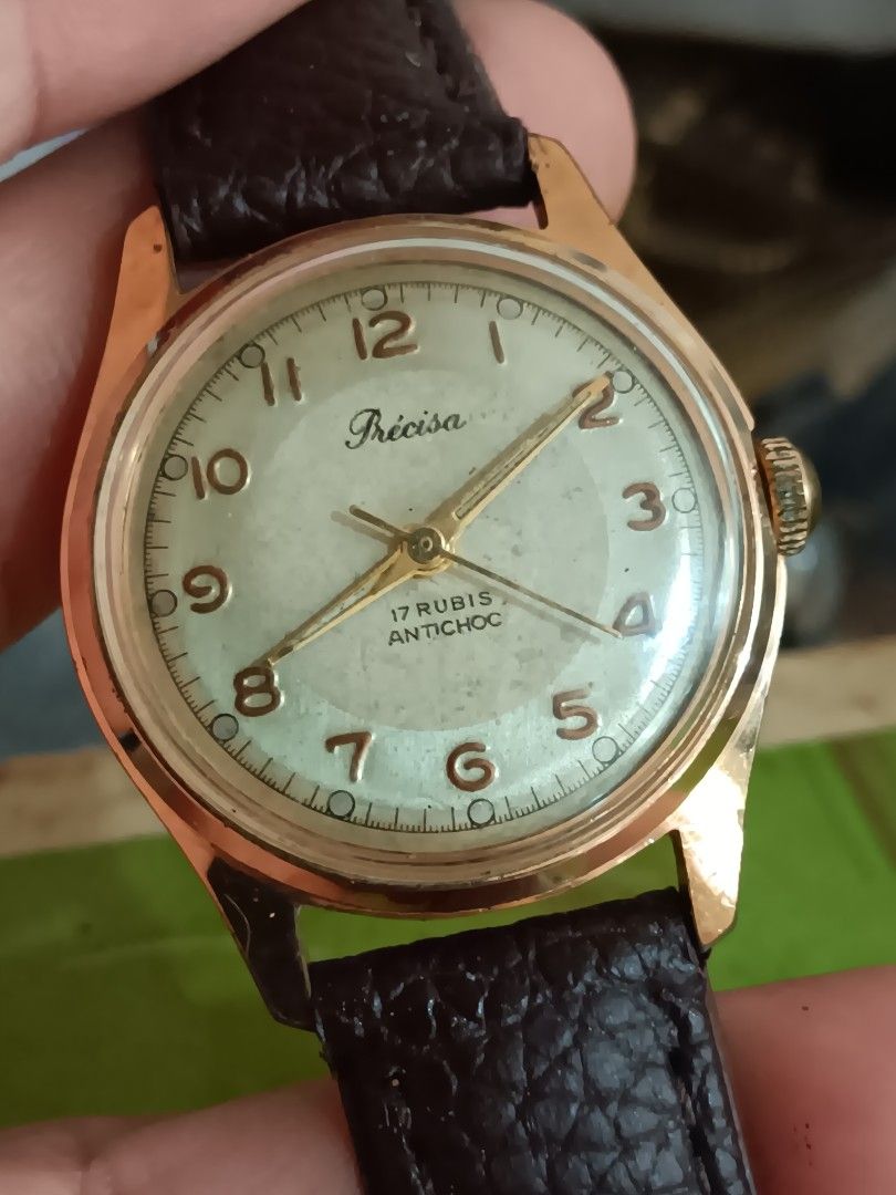 Vintage Precisa gent watch, Hobbies & Toys, Collectibles & Memorabilia ...