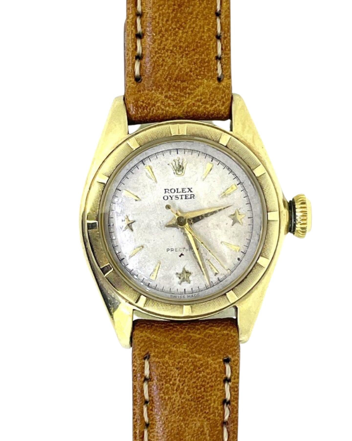 Vintage Rolex Oyster 5005 lady 10 kt Gold (Super Rare), Luxury, Watches ...