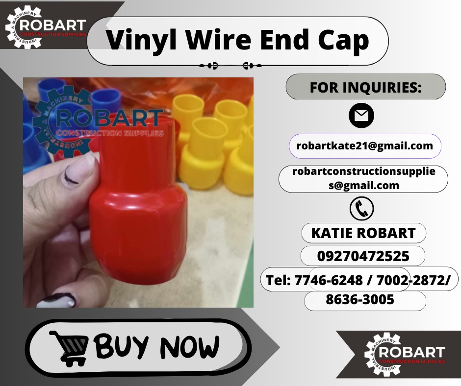 Vinyl Wire End Cap, Commercial & Industrial, Construction Tools ...