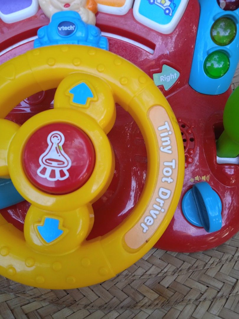 Vtech Tiny Tot Driver, Babies & Kids, Infant Playtime on Carousell