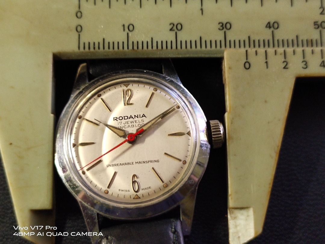 Vtg Rodania Mechanical Hand-Winding Watch, Men's Fashion, Watches ...
