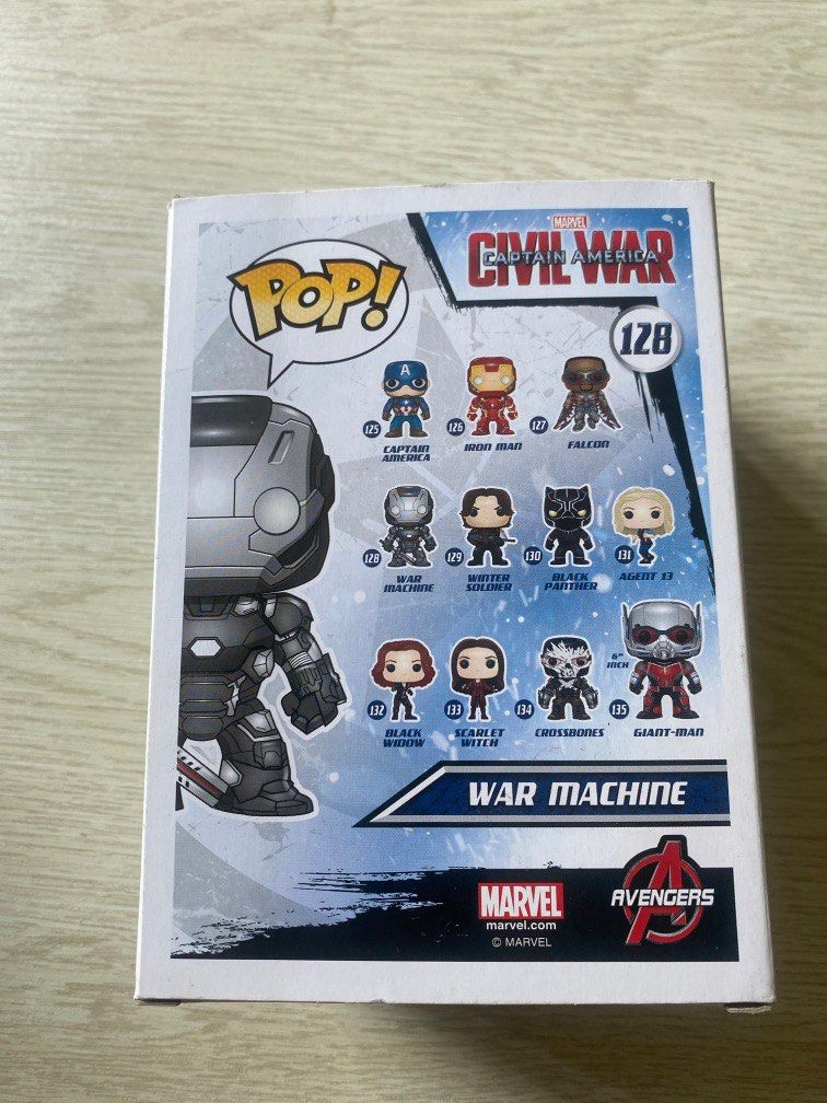 War Machine Funko Pop, Hobbies & Toys, Toys & Games on Carousell