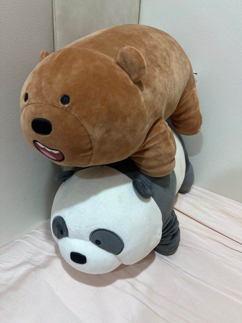 We Bare Bears plush toy, Hobbies & Toys, Toys & Games on Carousell