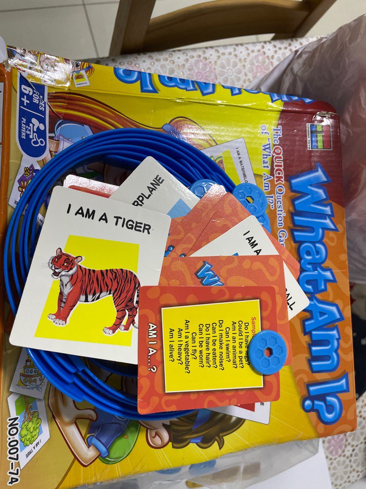 Who I am board game, Hobbies & Toys, Books & Magazines, Children's ...