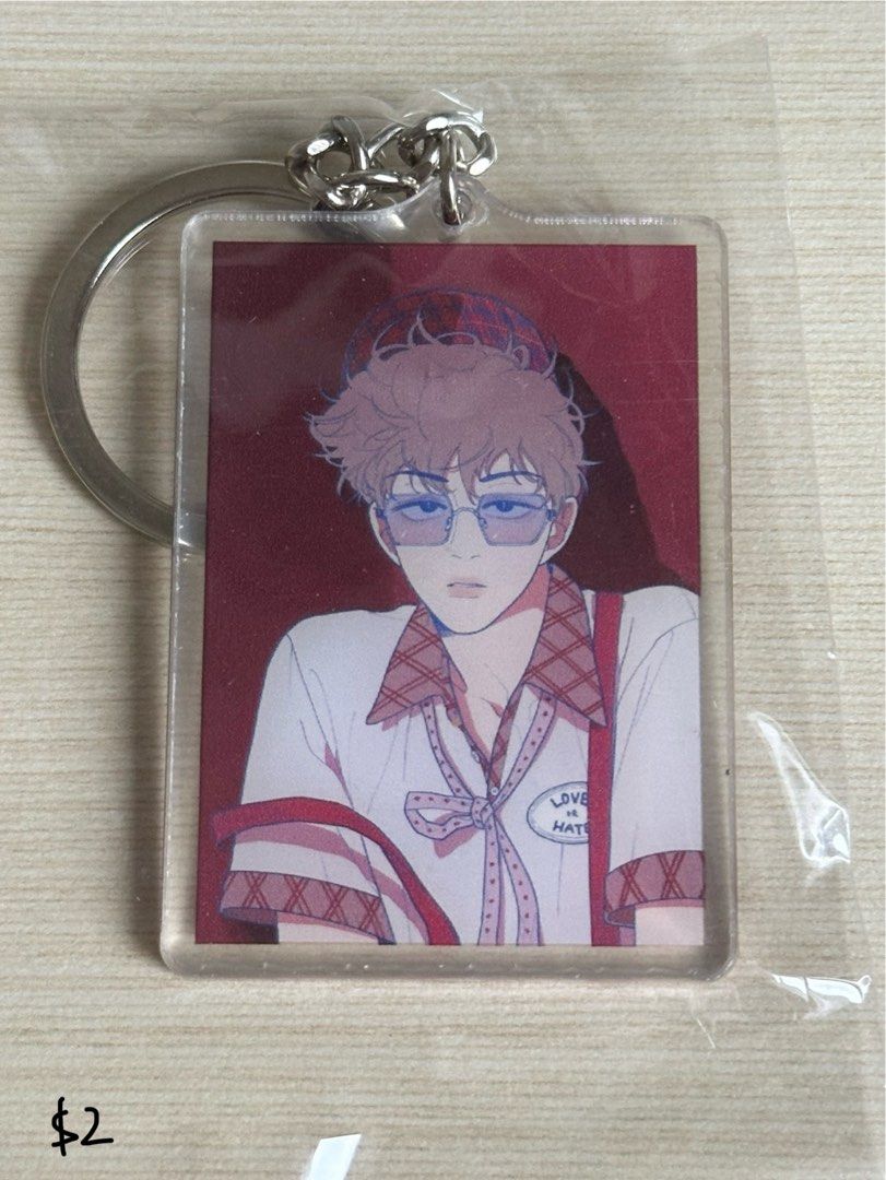 wts/lfb anime & bl keychains and standee (haikyuu, bungou stray dogs ...