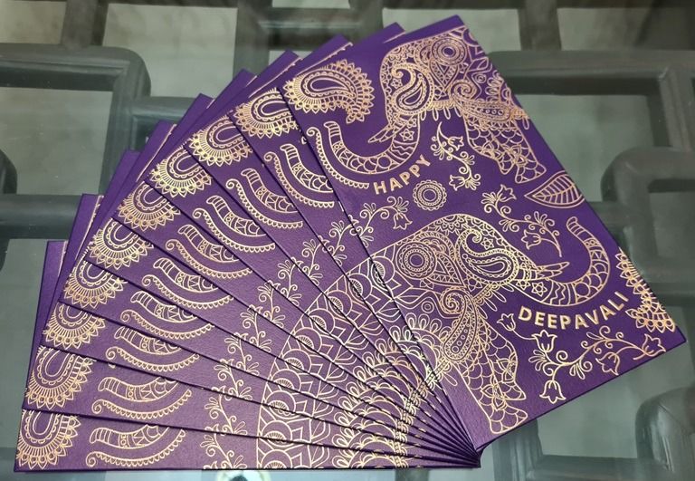10 pcs Standard Chartered Priority Banking 2023 Deepavali Red Packeet ...