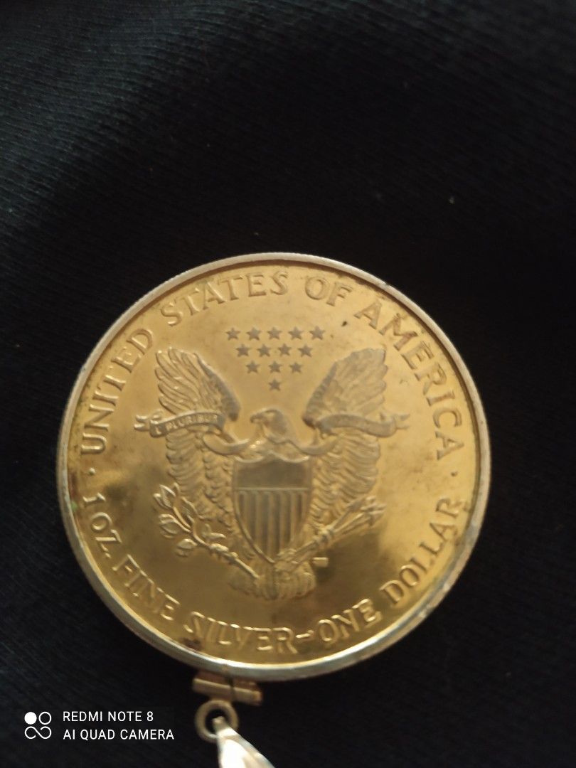 2002 1 oz Silver One dollar Coin, Hobbies & Toys, Memorabilia ...