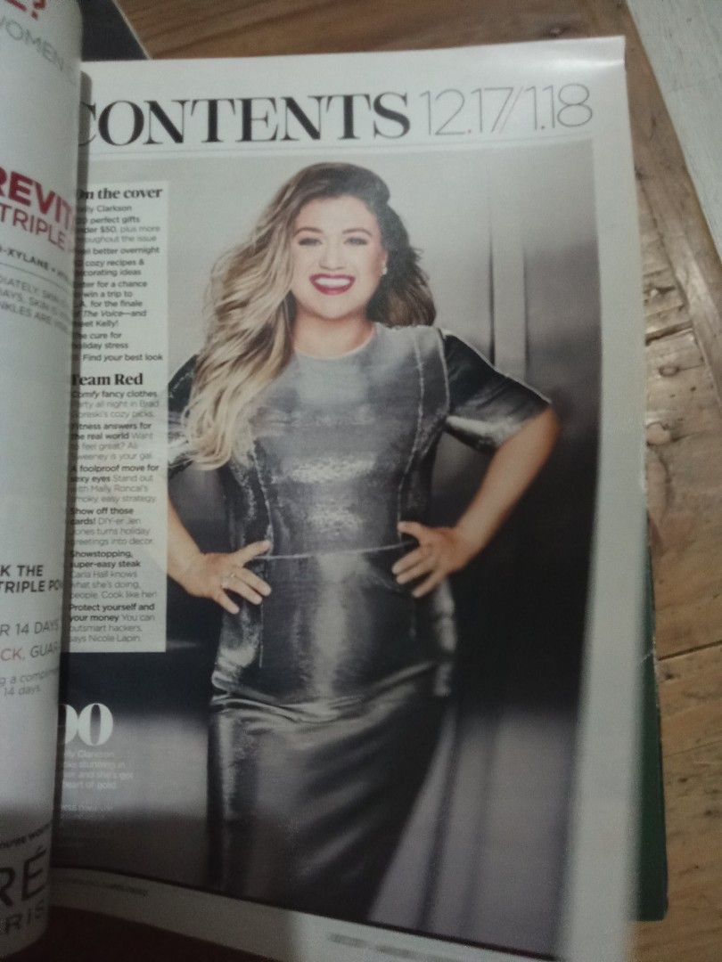2018 Redbook magazine Kelly Clarkson cover, Hobbies & Toys, Books ...