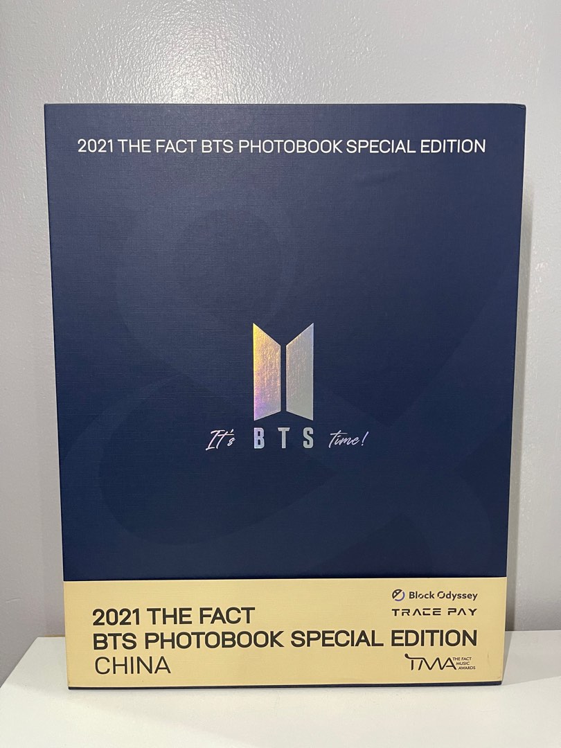 2021 TMA The Fact BTS Photobook Special Edition China Complete ...